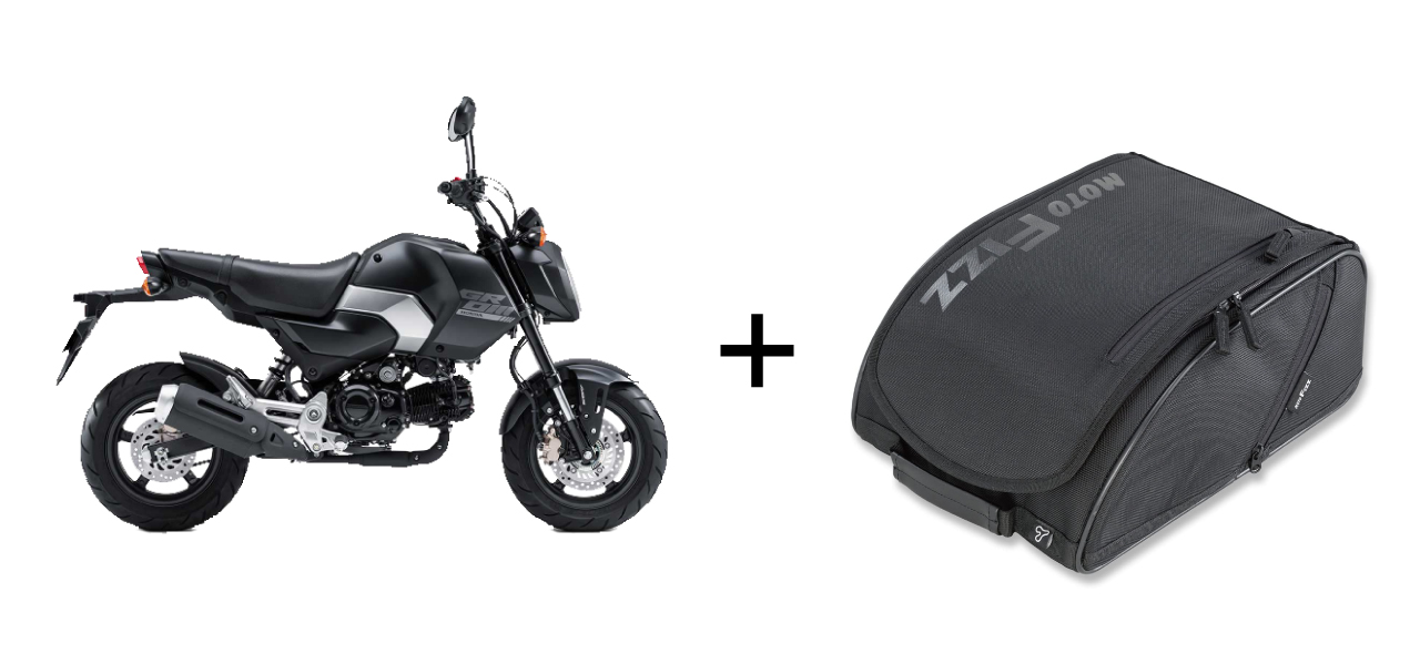 グロムJC92のシートバッグの選び方とおすすめ3選！使い勝手抜群で利便性向上！収納を増やす！ | hattablog