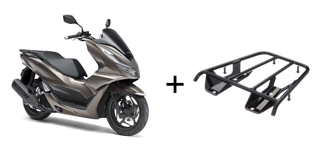 PCX125のリアキャリアの選び方とおすすめ3選！ボックスや積載スペース増設！利便性向上！ | hattablog