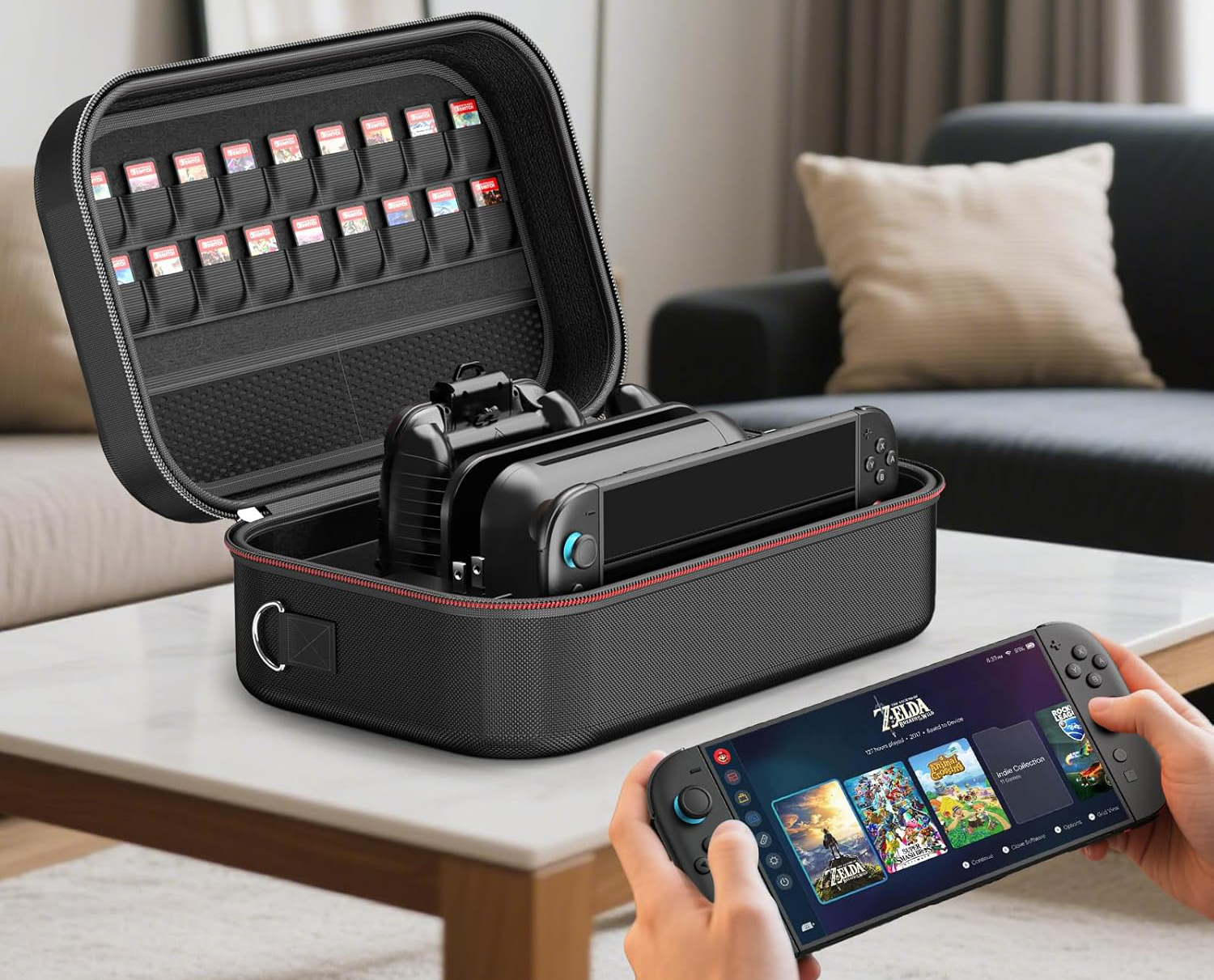 スイッチ2の収納ケースの選び方とおすすめ3選！自宅での保管や持ち運びに！周辺機器も全て収納！ | hattablog